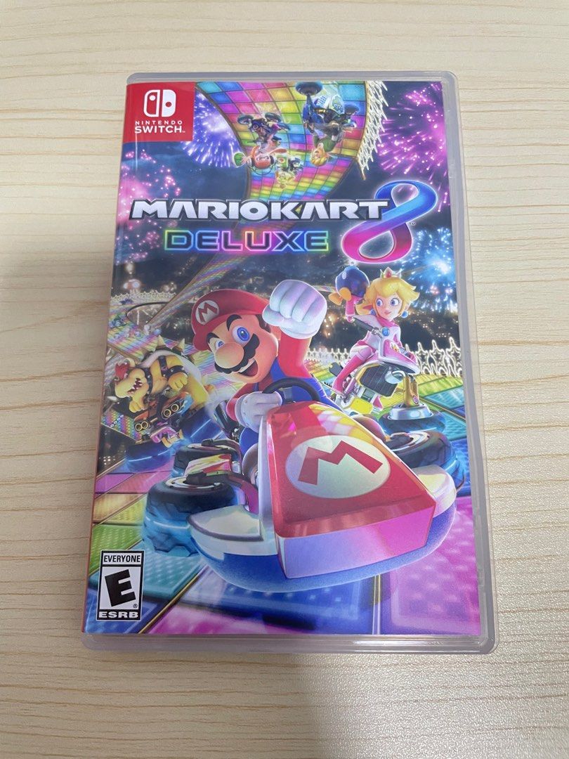 Nitendo Switch Game - Mariokart 8 Deluxe, Video Gaming, Video Games ...