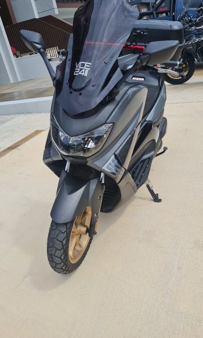 NMax V1 fully loaded, Motorbikes on Carousell