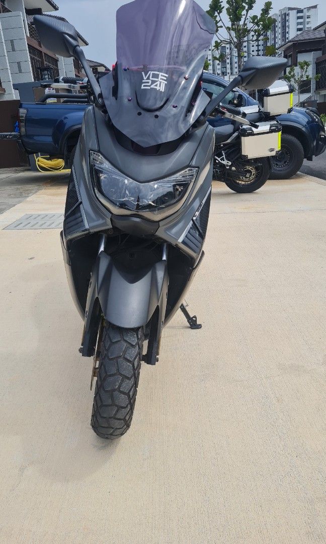 NMax V1 fully loaded, Motorbikes on Carousell