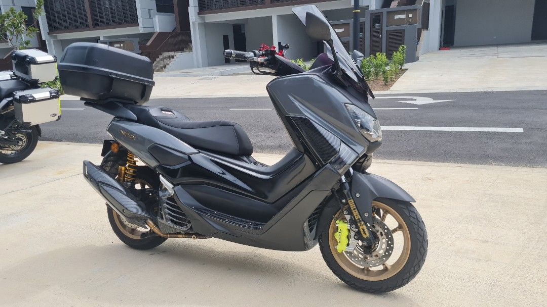 NMax V1 fully loaded, Motorbikes on Carousell