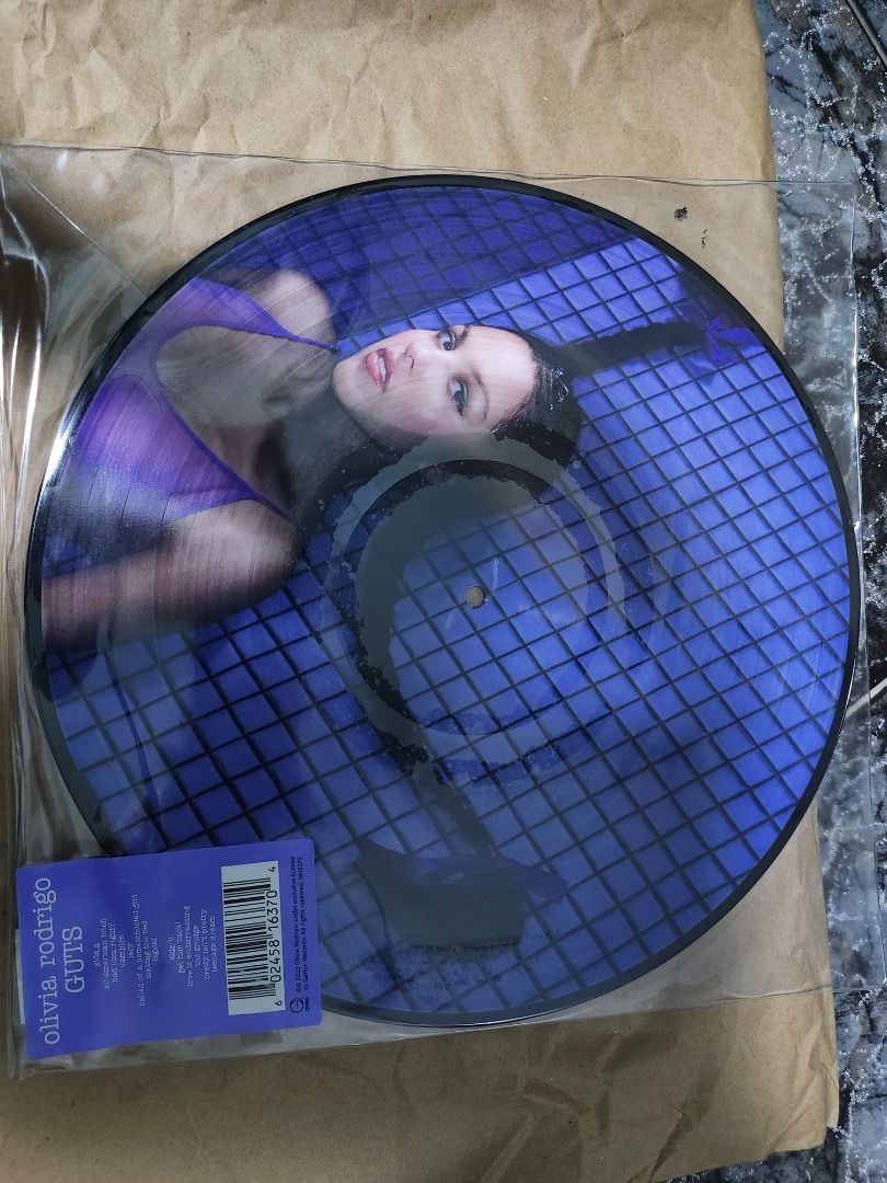 Olivia Rodrigo 2nd album GUTS 12" vinyl record limited edition Picture ...
