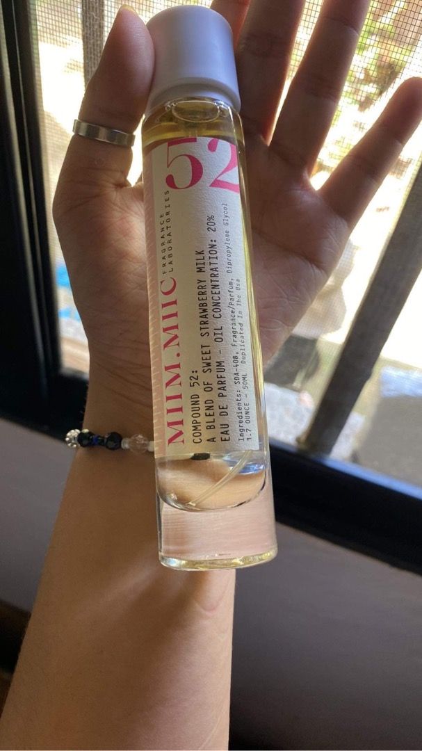 [ON HAND] Miim miic no. 52 Crybaby perfume dupe, Beauty & Personal Care ...