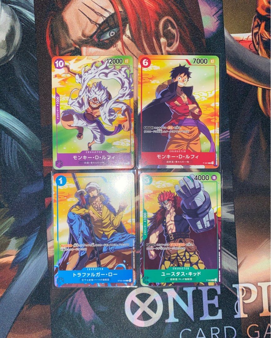 One Piece TCG 7-11 Promo Cards! (Only available in Japan), Hobbies ...