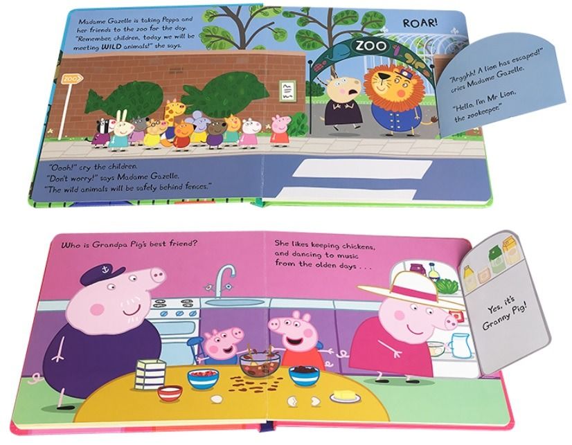 Original Peppa pig at the zoo / Hide and Peek / Night Creatures / best ...
