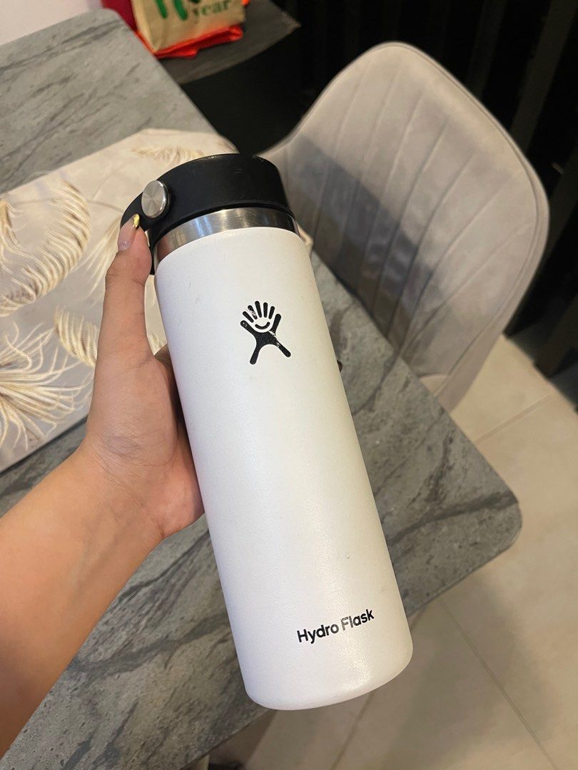 ORIGINAL White Hydroflask, Furniture & Home Living, Kitchenware ...