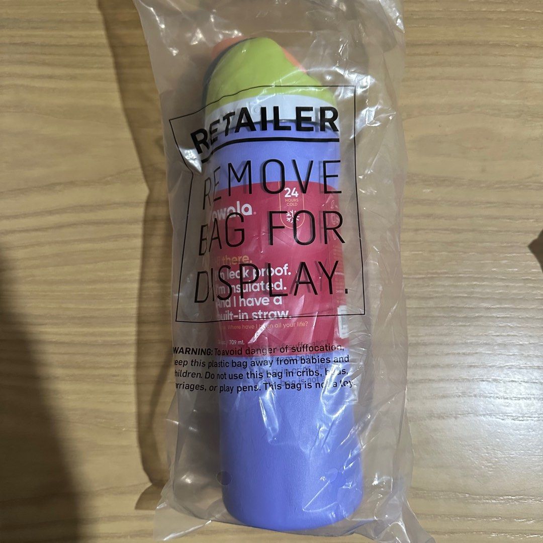 Owala FreeSip Water Bottle 24oz Retro Boardwalk, Furniture & Home ...