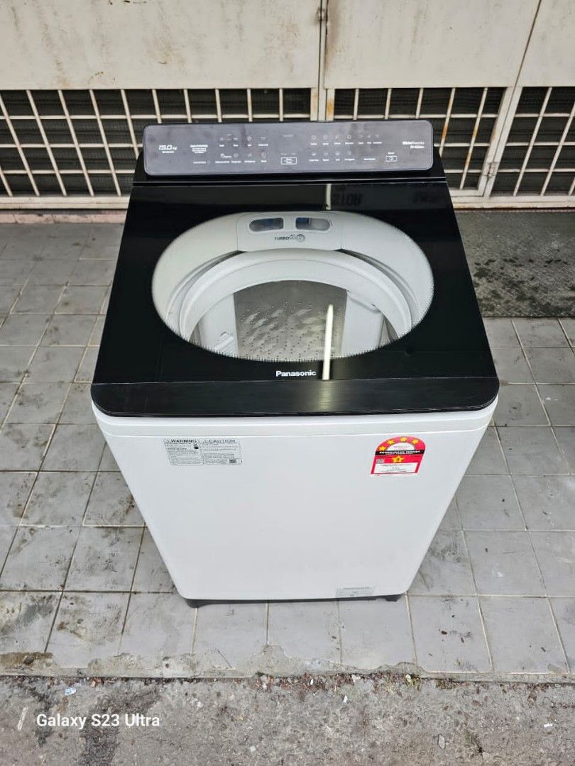 Panasonic 15 kg washing machine, TV & Home Appliances, Washing Machines ...