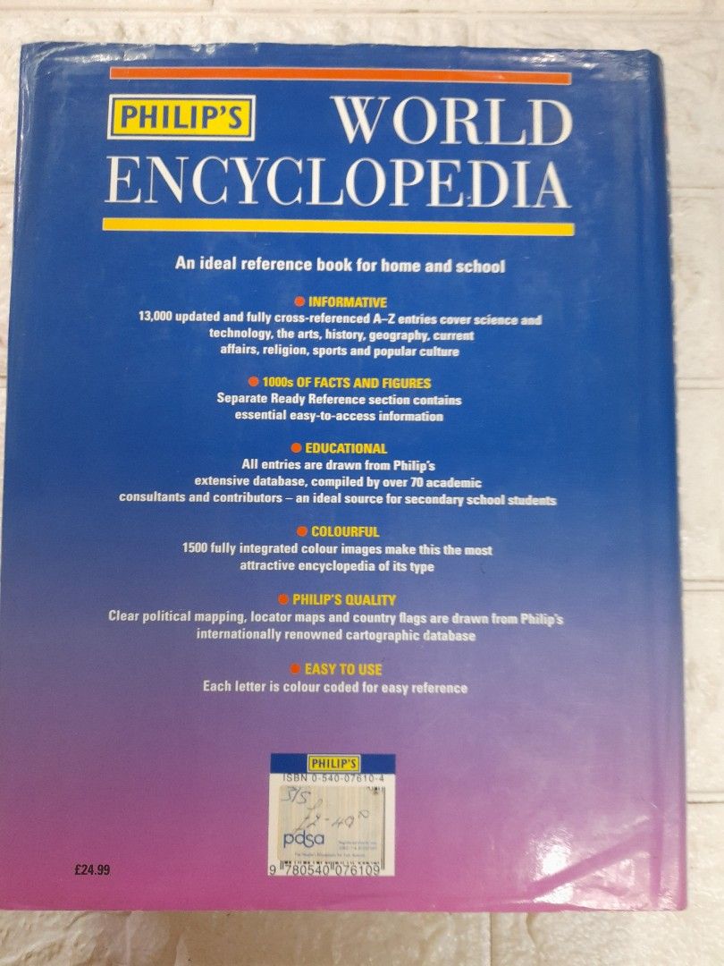 Philips World Encyclopedia, Hobbies & Toys, Books & Magazines, Children ...