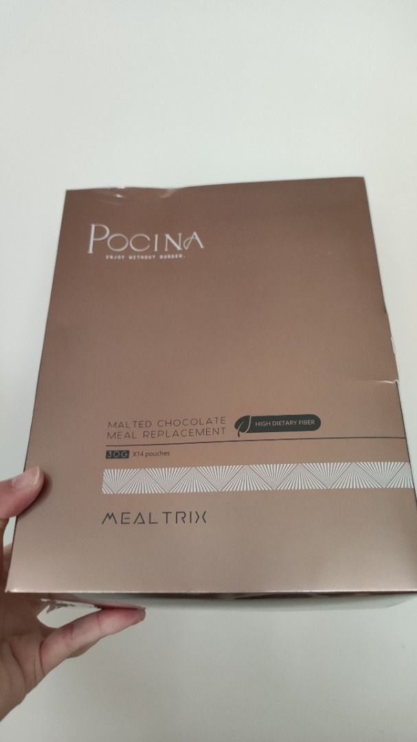 Pocina Mealtrix-麥芽可可味代餐 Malted Chocolate Flavor 30g x 14包, 健康及營養食用品, 健康 ...