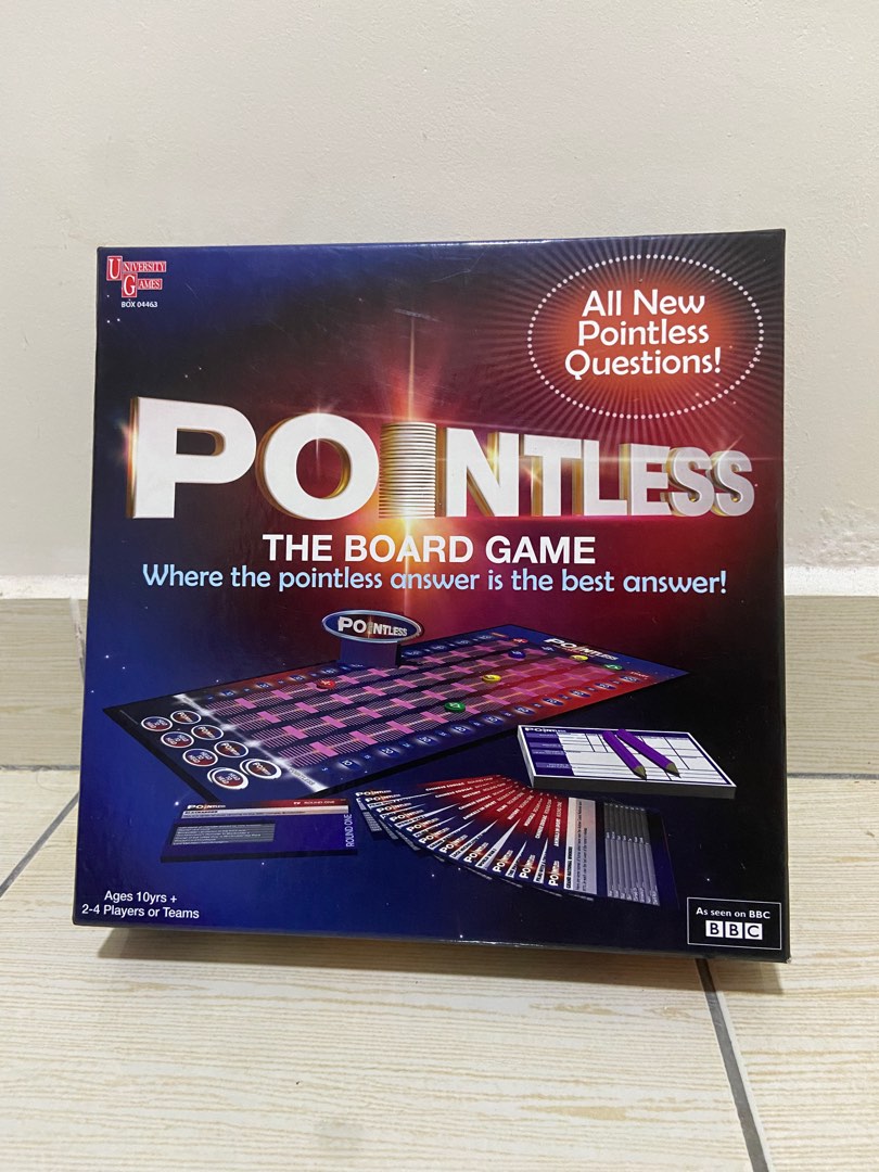 Pointless The Board Game, Hobbies & Toys, Toys & Games on Carousell
