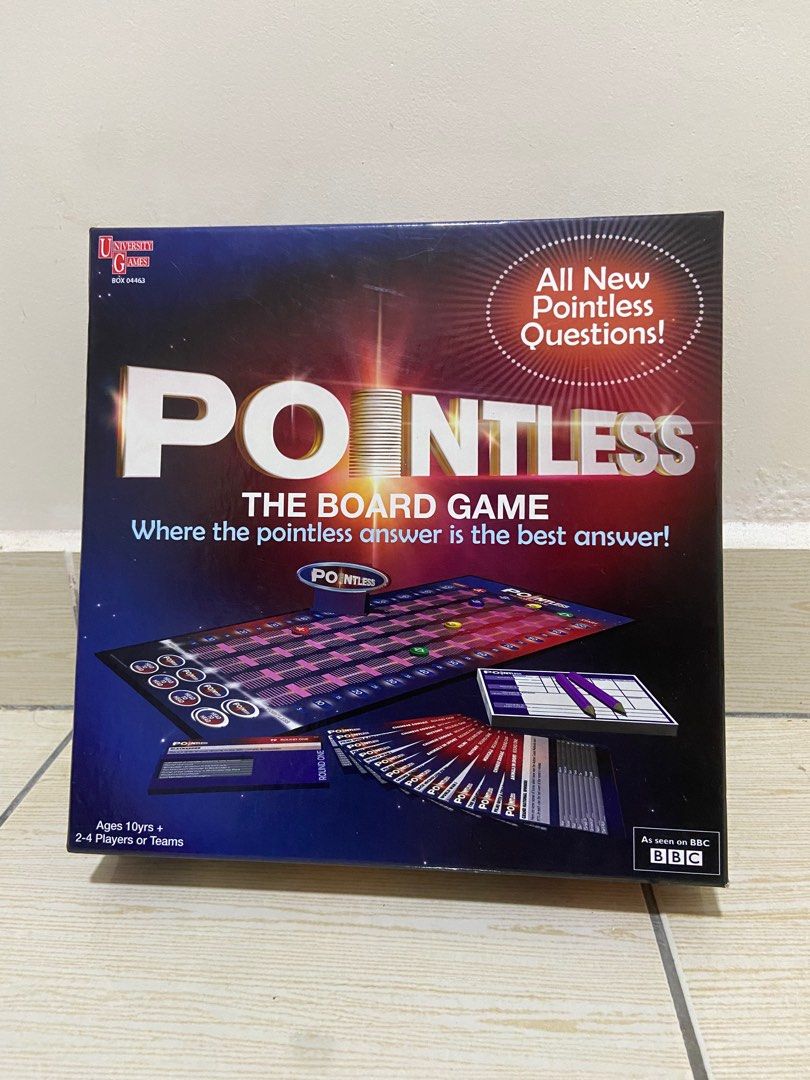 Pointless The Board Game, Hobbies & Toys, Toys & Games on Carousell