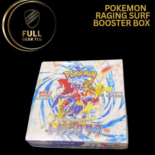 Pokemon Raging Surf Booster box, Hobbies & Toys, Toys & Games on Carousell