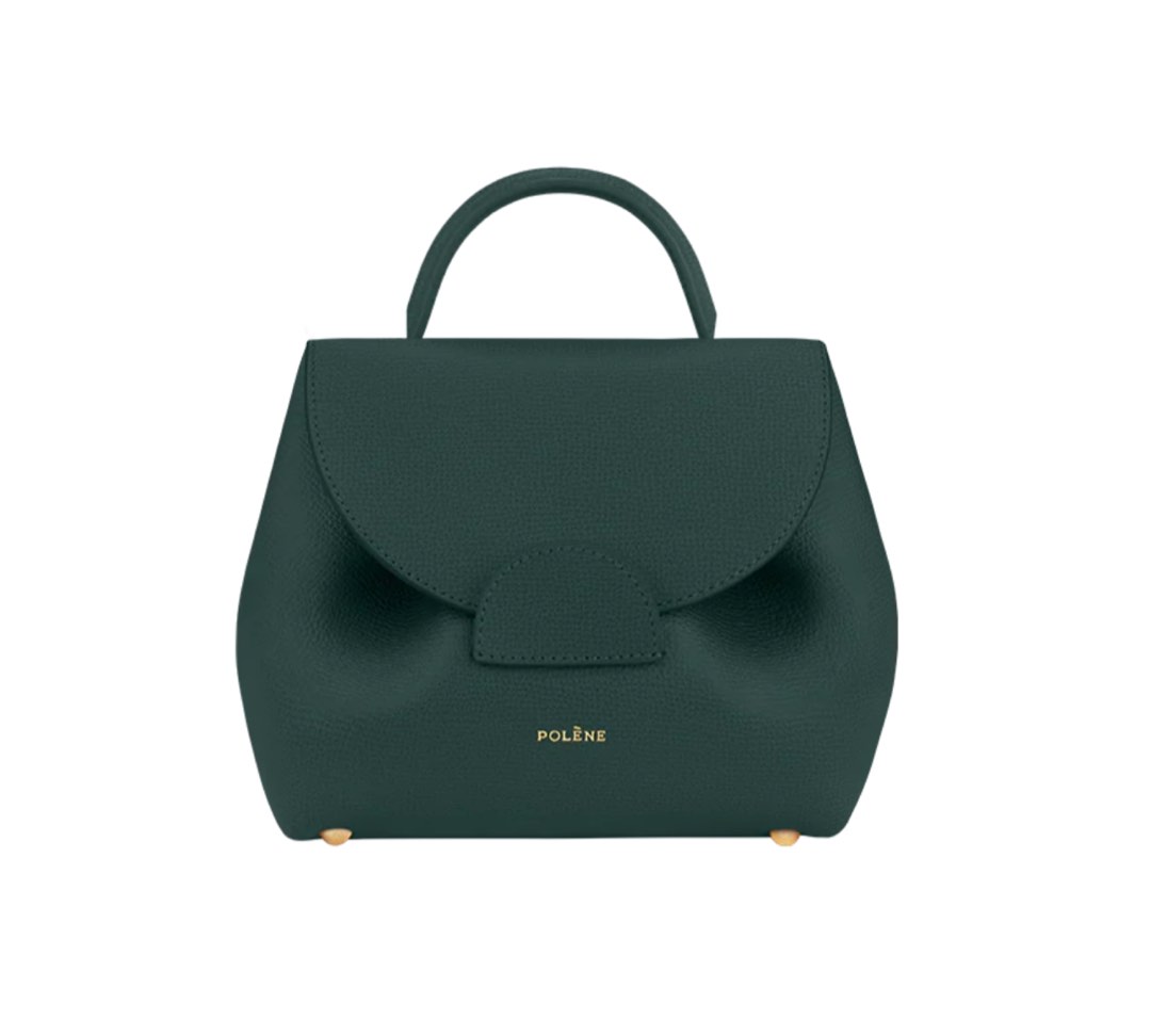 Polene Uno Nano Green, Luxury, Bags & Wallets on Carousell