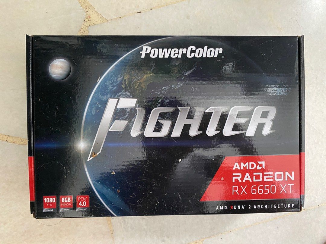 PowerColor Fighter AMD RX 6650 XT, Computers & Tech, Parts ...