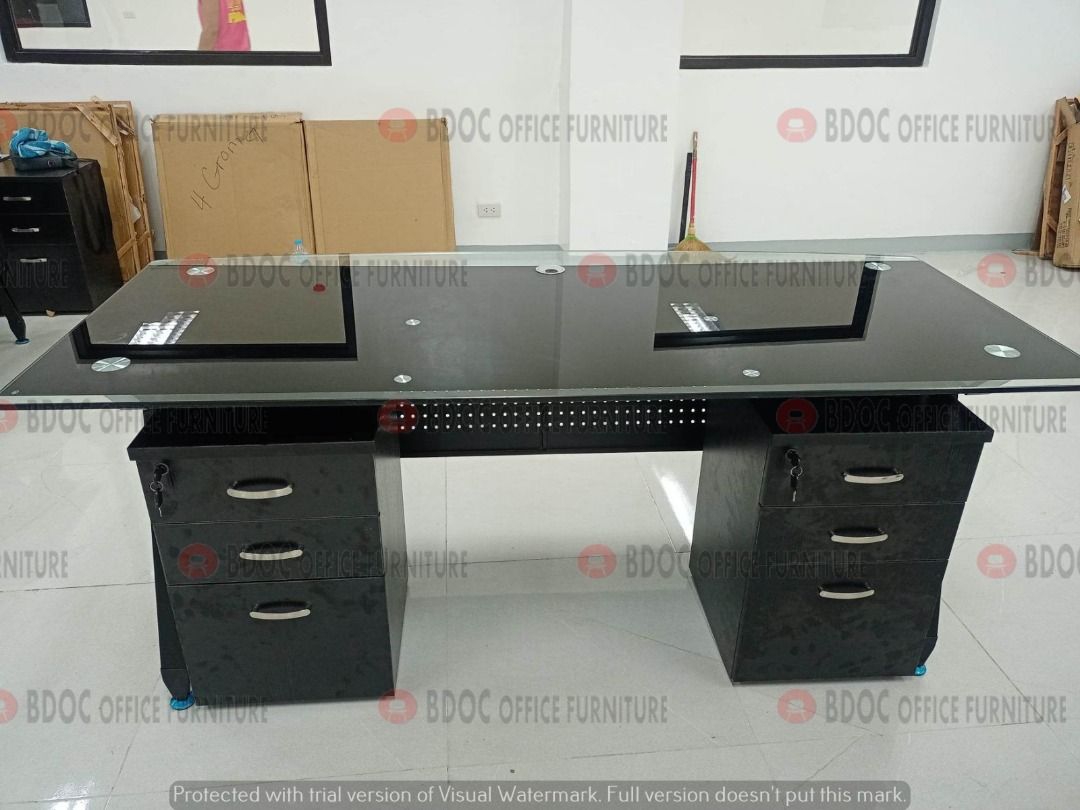 Pre standing office tables / office chair / office partition / toilet ...