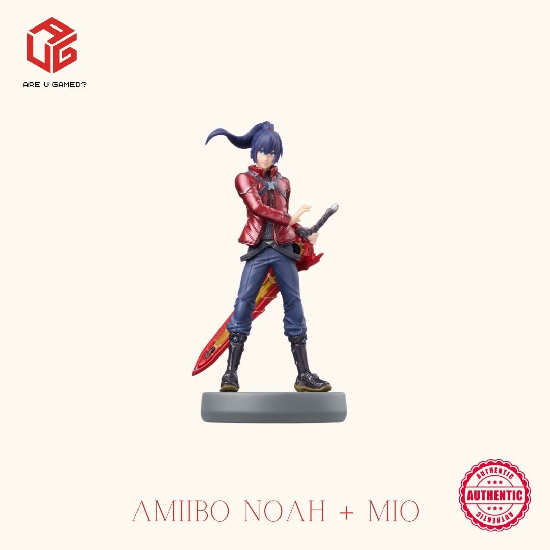 *Pre-order* Amiibo Noah and Mio (Xenoblade Chronicles 3 Series), Video Gaming, Video Games ...