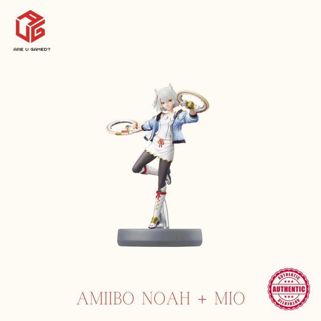 *Pre-order* Amiibo Noah and Mio (Xenoblade Chronicles 3 Series), Video Gaming, Video Games ...