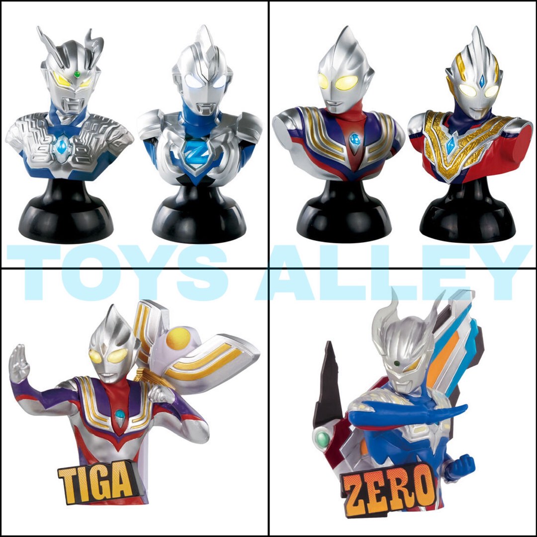 [Preorder] Ultraman Dimension Ultra Display Series Tiga / Zero / Galaxy ...