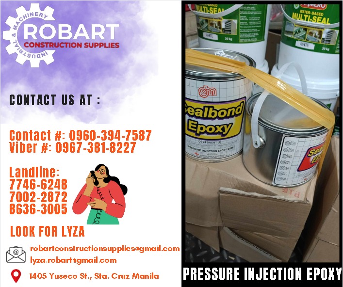 Pressure Injection Epoxy, Commercial & Industrial, Construction Tools ...