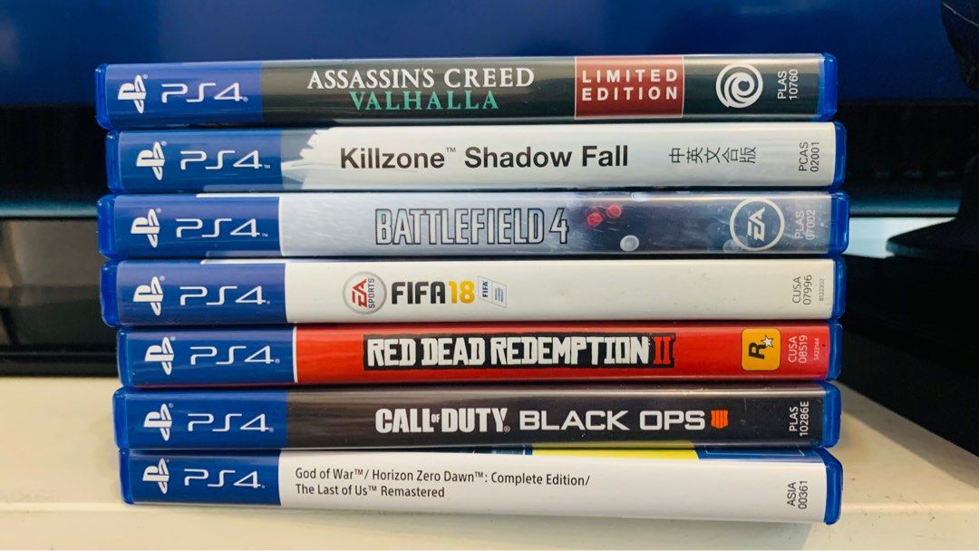 PS4 Fat console 500Gb + 8 game, Video Gaming, Video Game Consoles ...