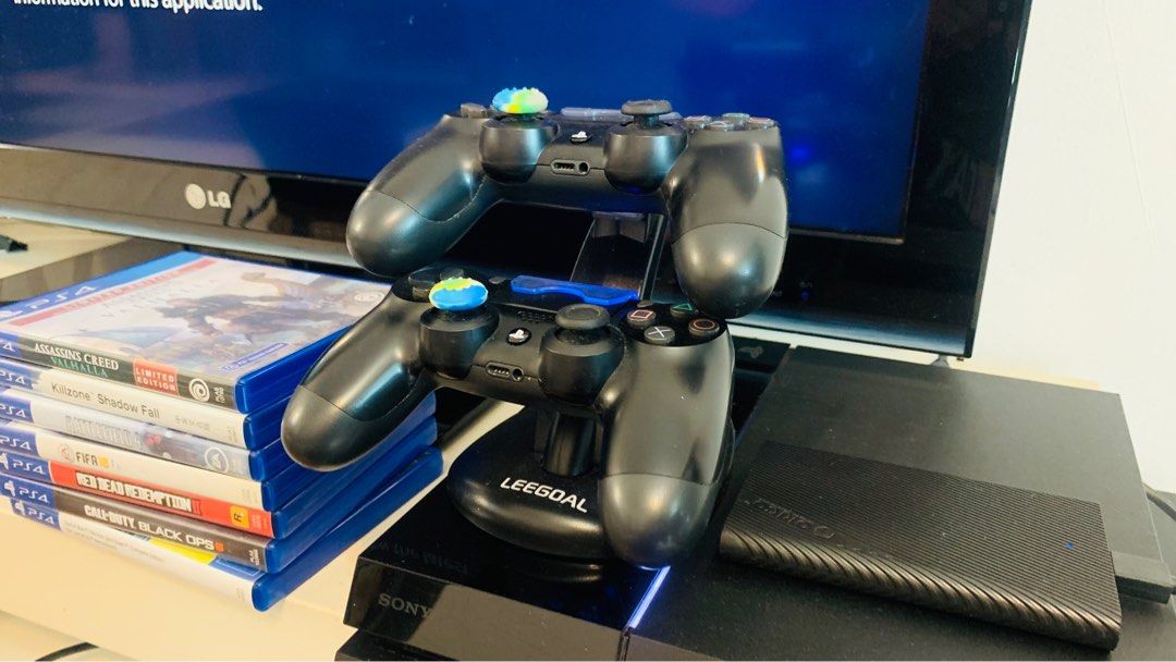 PS4 Fat console 500Gb + 8 game, Video Gaming, Video Game Consoles ...