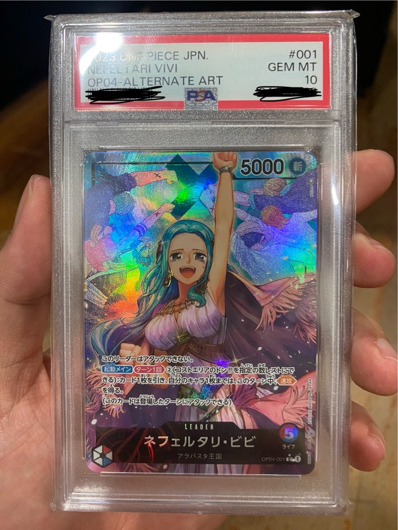 PSA10 Vivi Leader OP04, Hobbies & Toys, Memorabilia & Collectibles ...