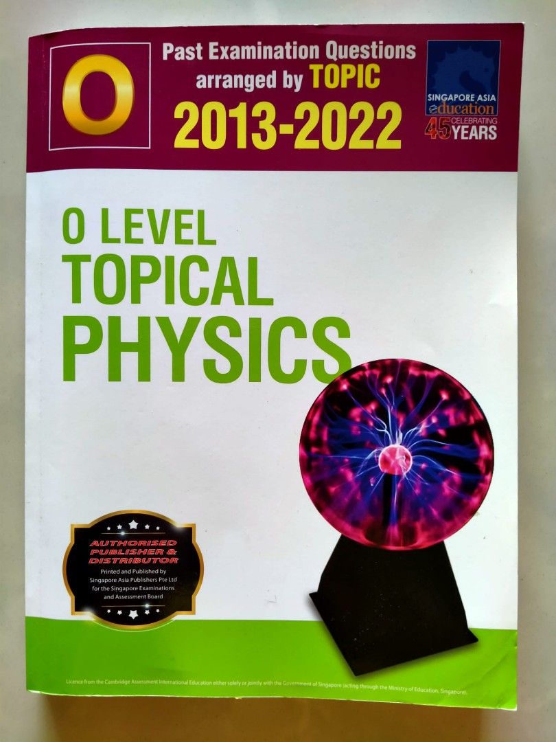 Pure Physics Topical Ten Year Series TYS LATEST EDITION 2013 to 2022 ...