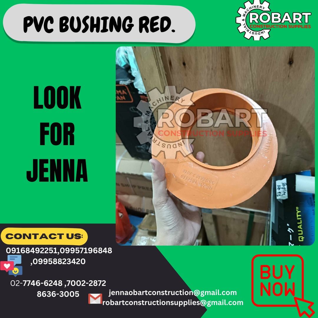 PVC Bushing Reducer 6" X 4" Tian Brand, Commercial & Industrial ...