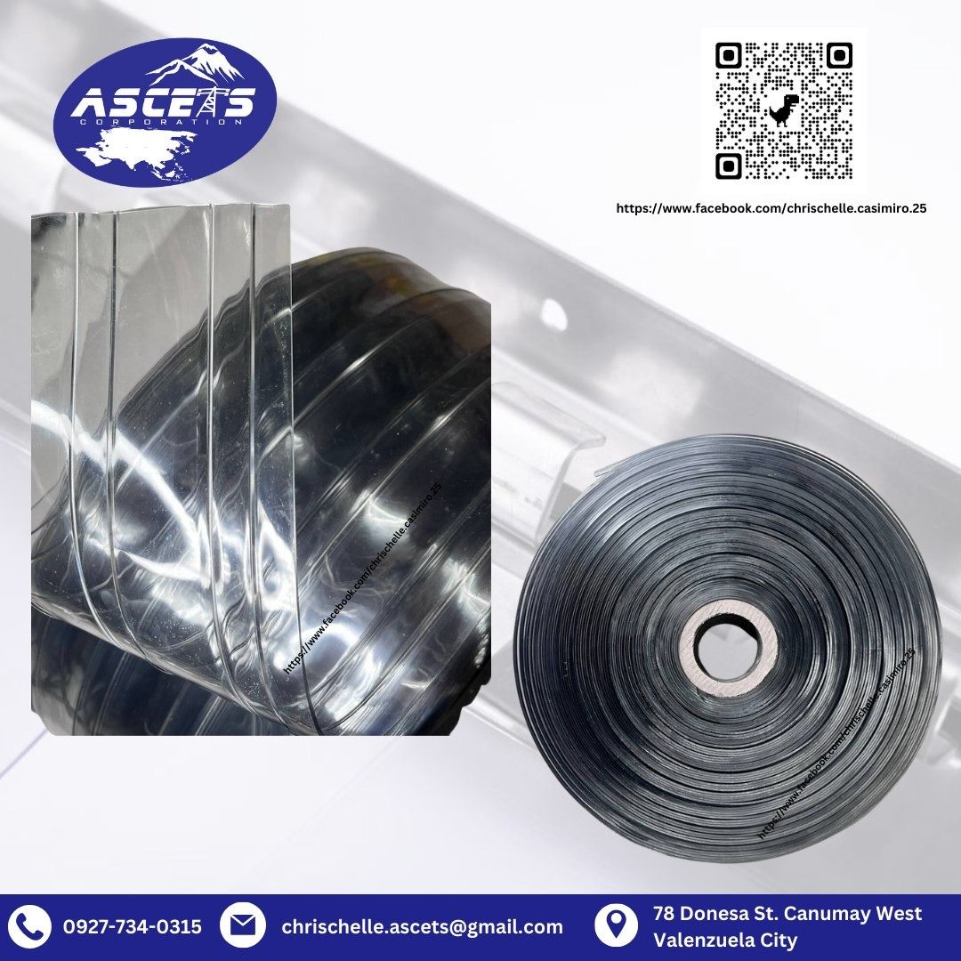 PVC Plastic Curtain - Clear Ribbed, Commercial & Industrial ...