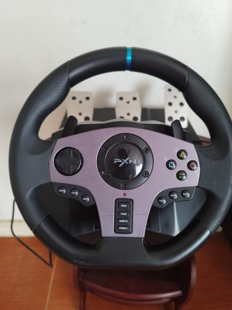 PXN V9 Steering Wheel Gaming Console, Video Gaming, Video Game Consoles ...