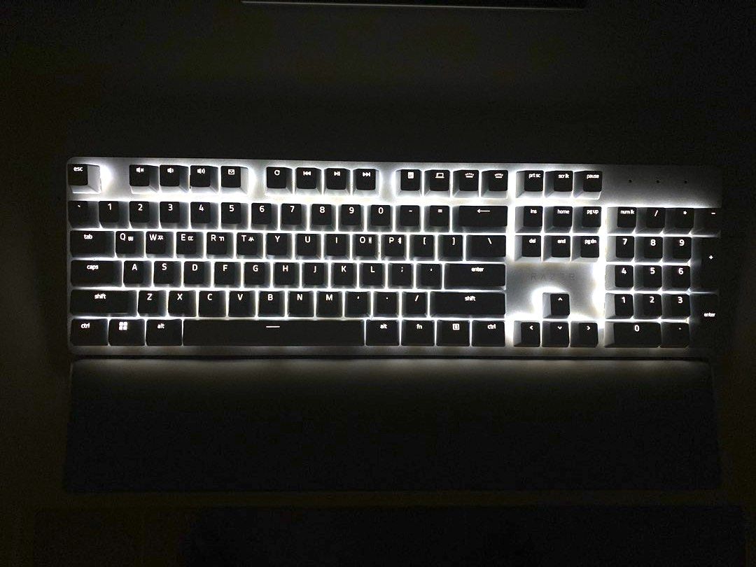 Razor Pro Type Ultra Mechanical Keyboard (linear version), Computers ...