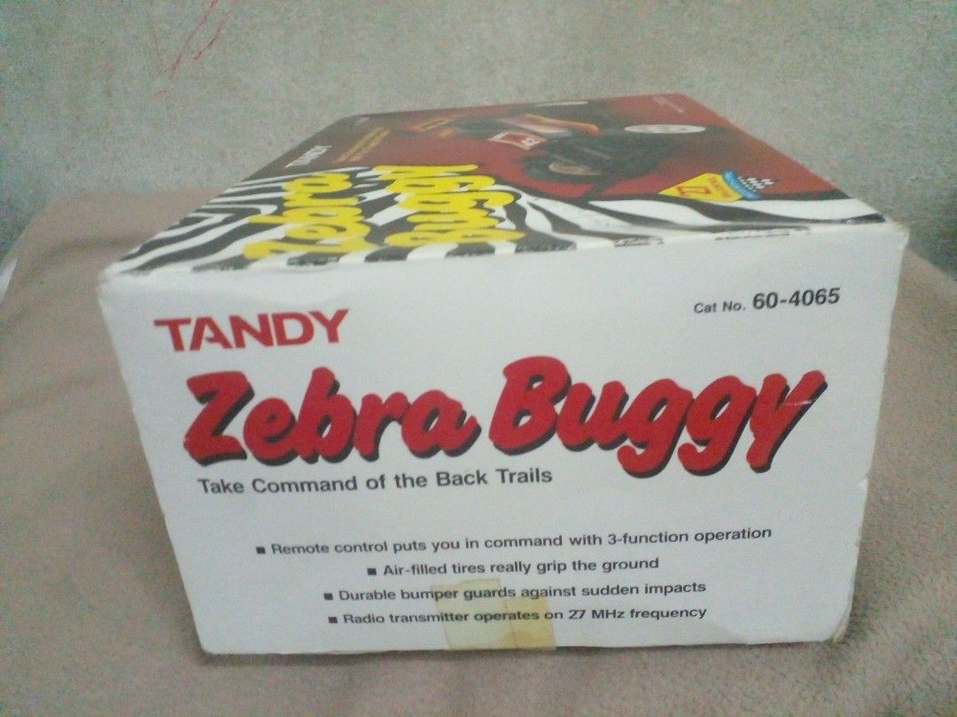 Rc car vintage tandy zebra buggy, Hobbies & Toys, Toys & Games on Carousell