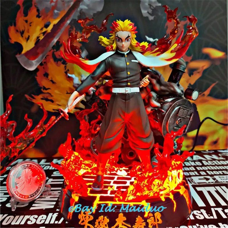 [In Stock] Temple Studio - Rengoku Kyokuro GK (with LED) on Carousell