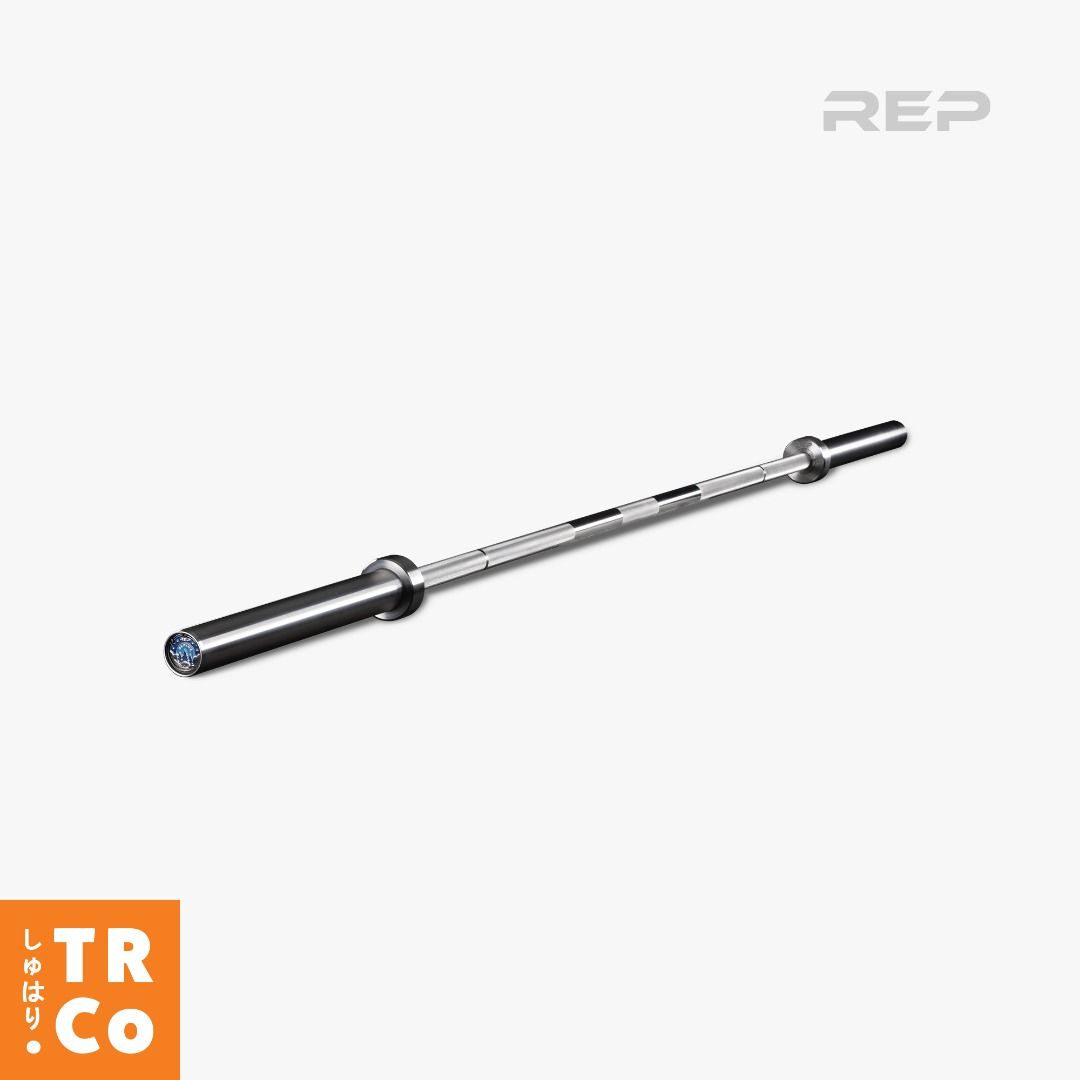 REP Alpine Weightlifting Olympic Bar with Hybrid Bearings and Enhanced ...