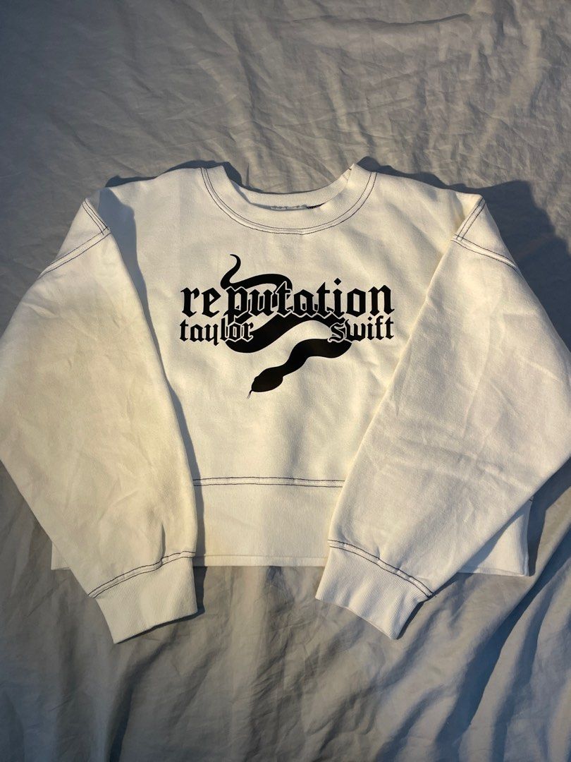 REPUTATION TAYLOR SWIFT SWEATER, Women's Fashion, Tops, Longsleeves on ...