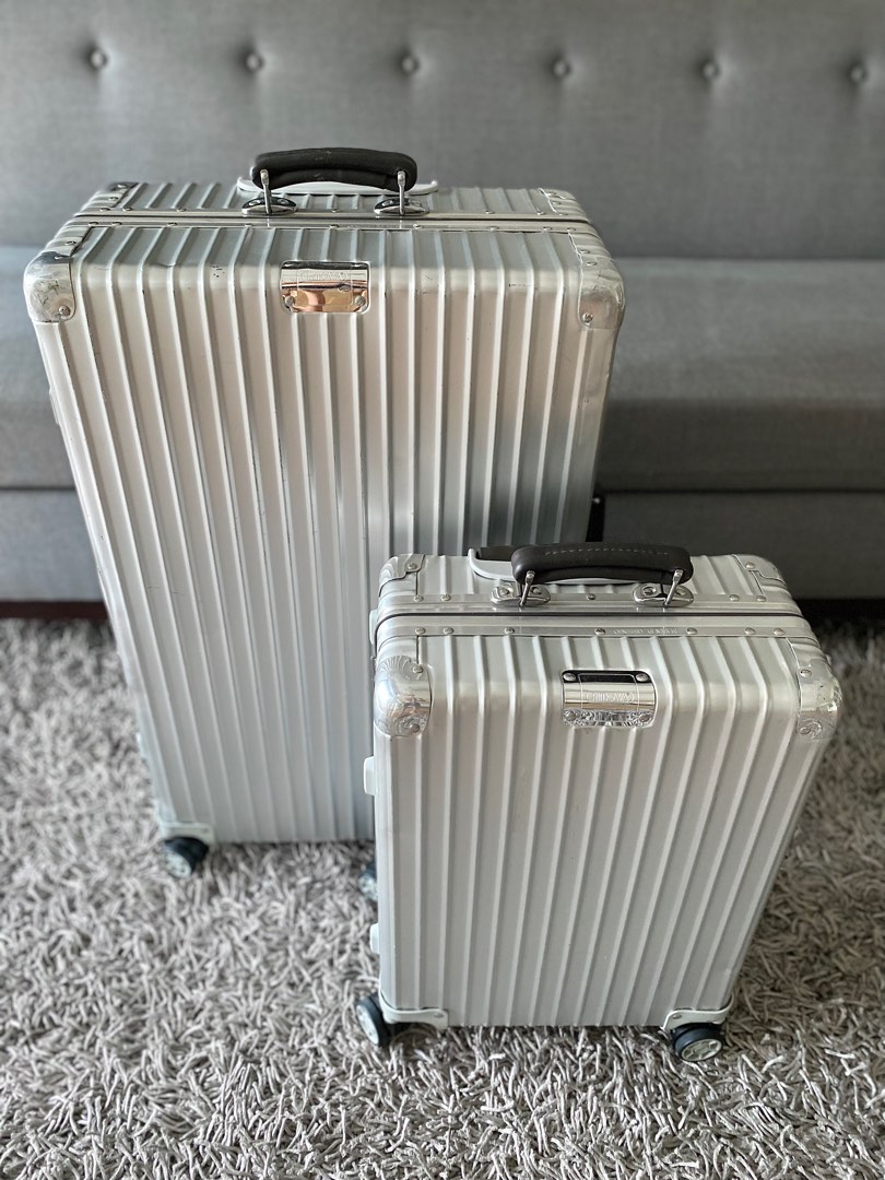 Rimowa Aluminum Luggage & Hand Carry, Hobbies & Toys, Travel, Luggage ...