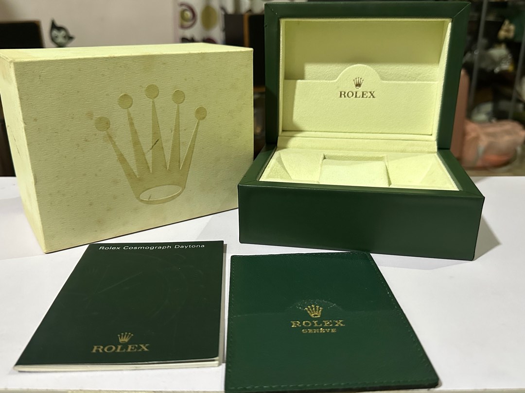 Rolex Daytona Box with Manual, Luxury, Watches on Carousell