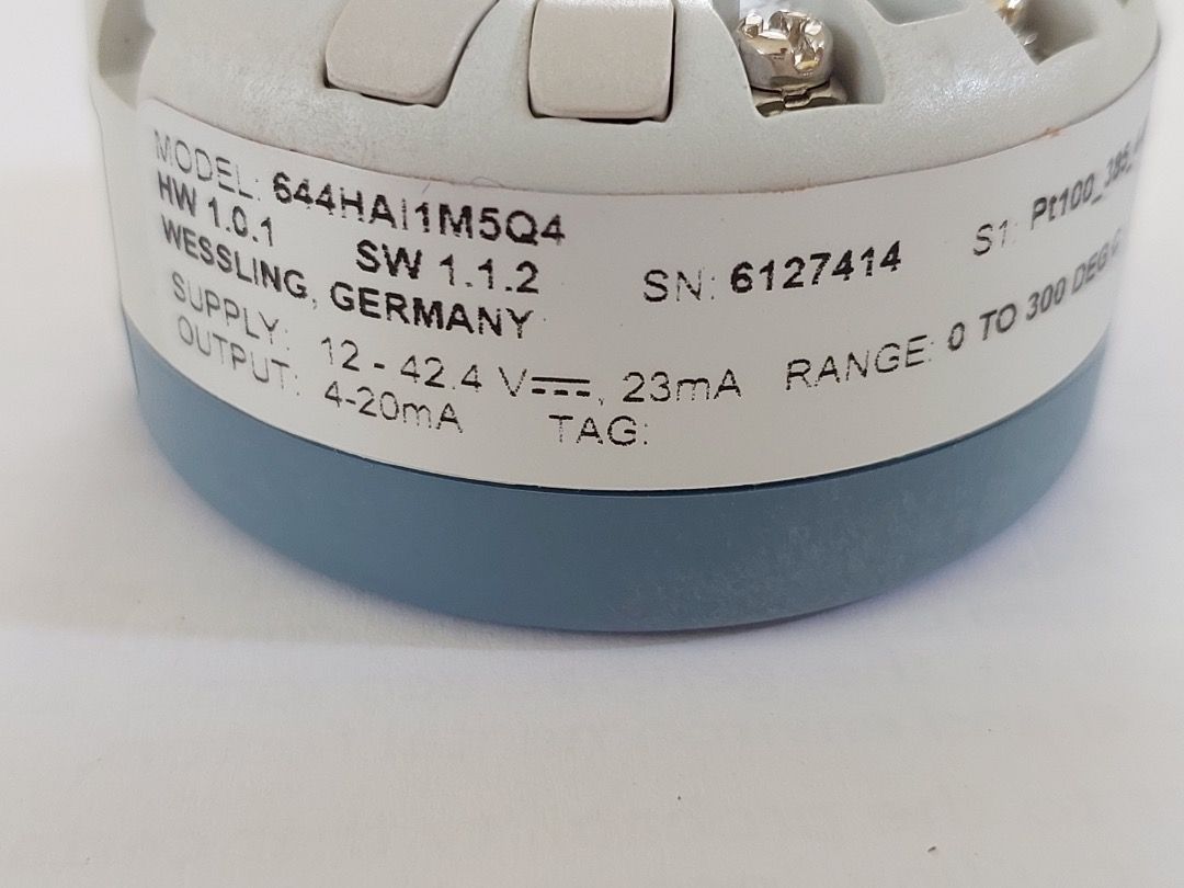 Rosemount 644 Temperature Transmitter Brand New, Commercial ...