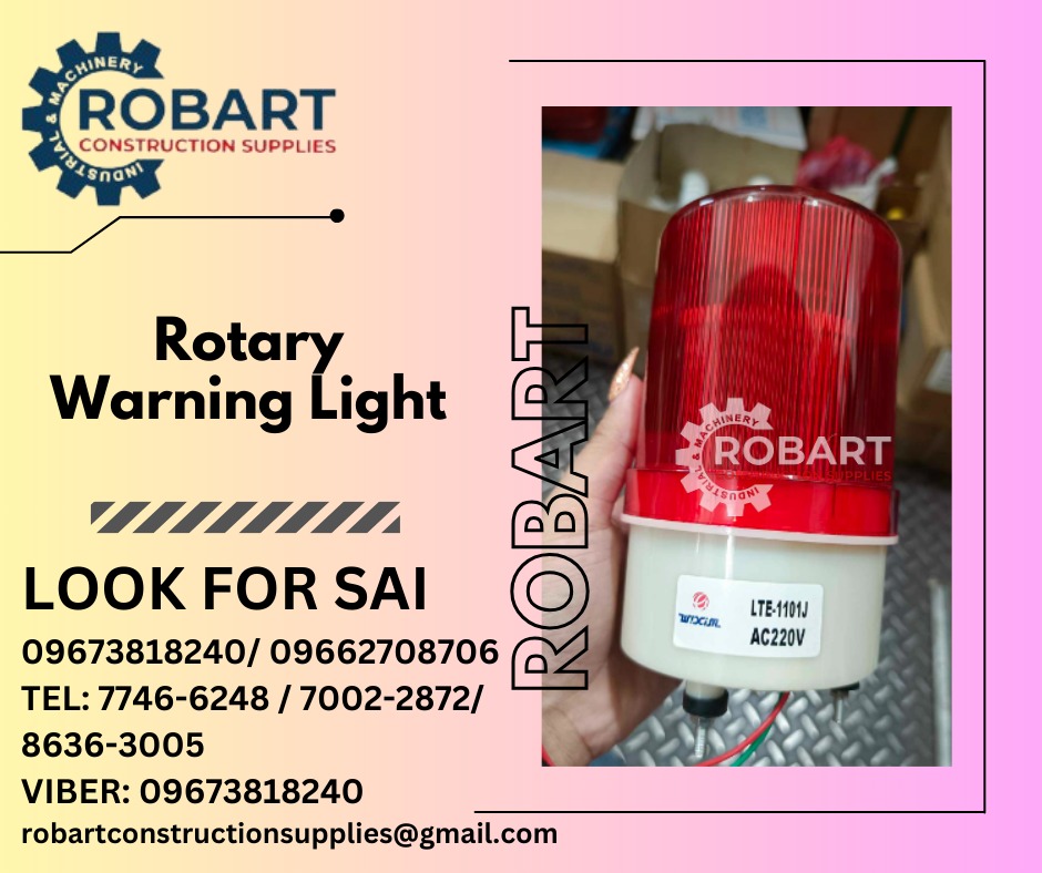Rotary Warning Light, Commercial & Industrial, Construction Tools ...