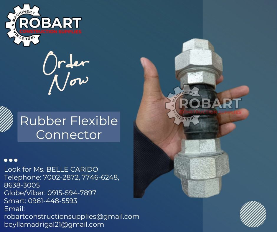 Rubber Flexible Connector Commercial Industrial Construction Tools Equipment On Carousell