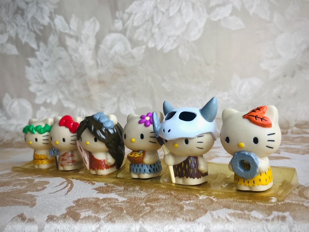 Sanrio HELLO KITTY Vintage Primitive Age Mini Figure Set Limited ...