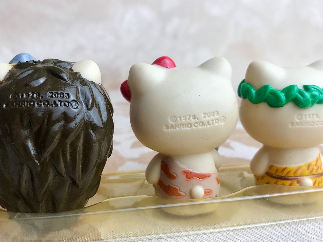 Sanrio HELLO KITTY Vintage Primitive Age Mini Figure Set Limited ...