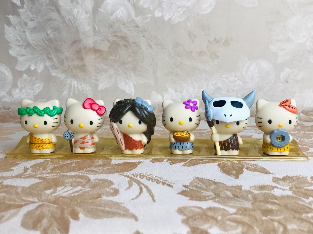 Sanrio HELLO KITTY Vintage Primitive Age Mini Figure Set Limited ...