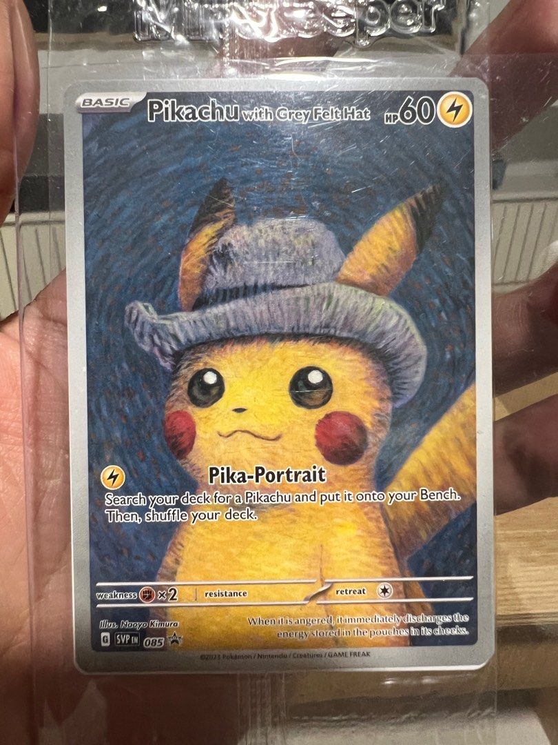 Sealed Van Gogh Pikachu, Hobbies & Toys, Toys & Games on Carousell