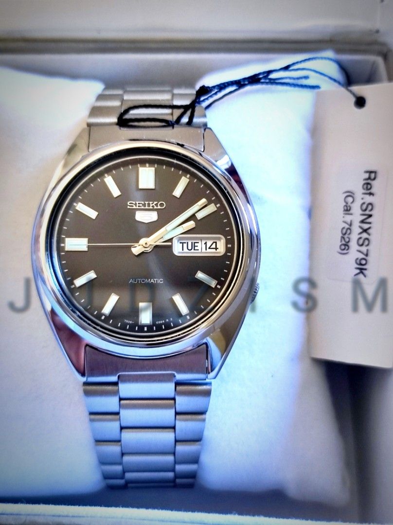 Seiko 5 SNXS79 / SNXS79K / SNXS79K1, Men's Fashion, Watches ...