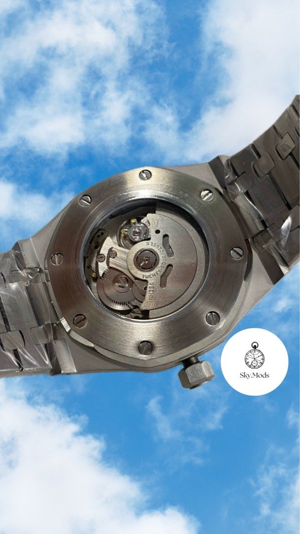 Seiko Audemars Piguet Royal Oak Green Gradient Dial, Luxury, Watches on ...