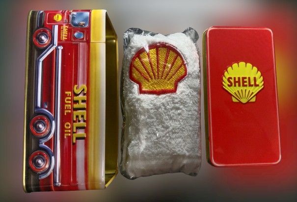 Shell 125 Years Tin Tanker, Hobbies & Toys, Collectibles & Memorabilia ...