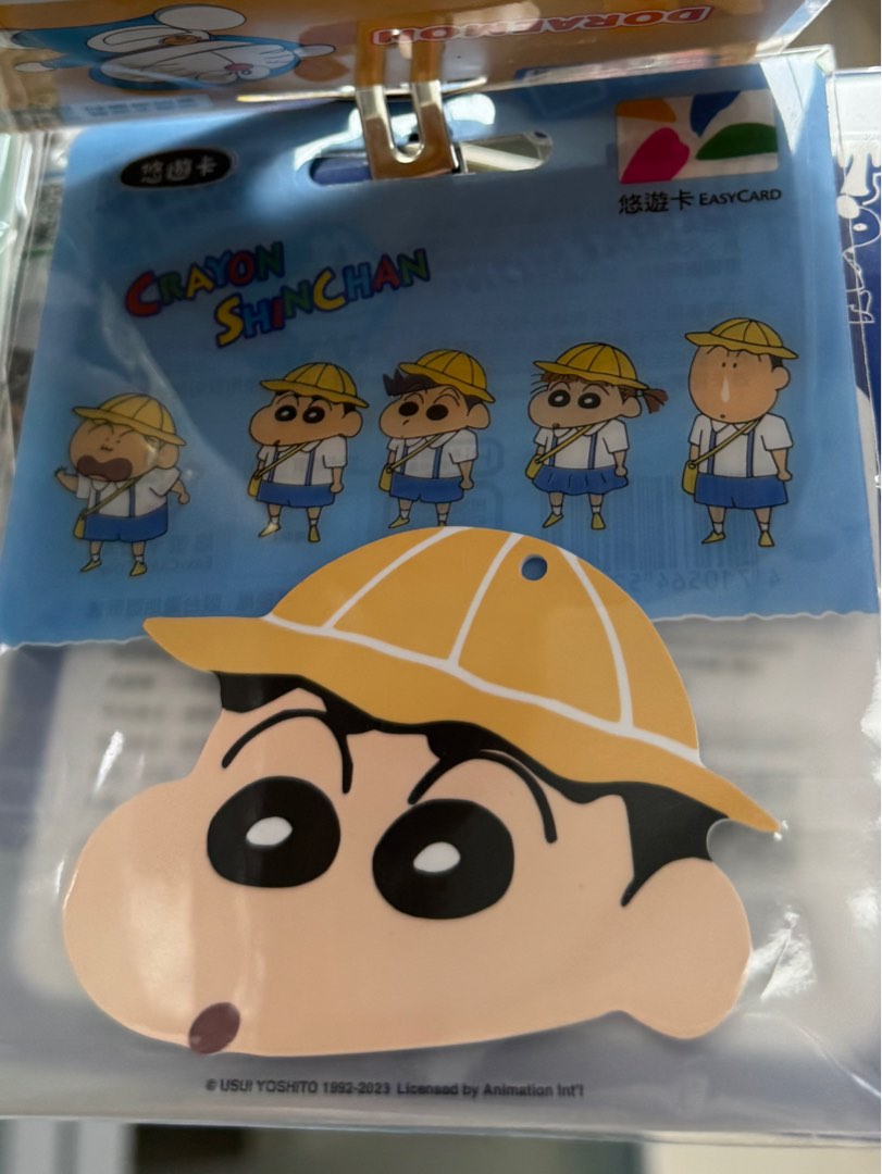 shin chan crayon half cap easycard easy card, Tickets & Vouchers, Local ...