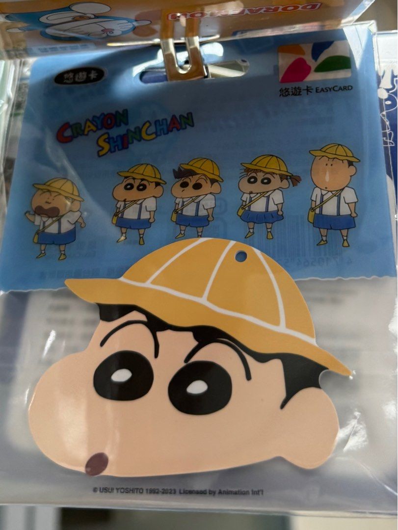 shin chan crayon half cap easycard easy card, Tickets & Vouchers, Local ...