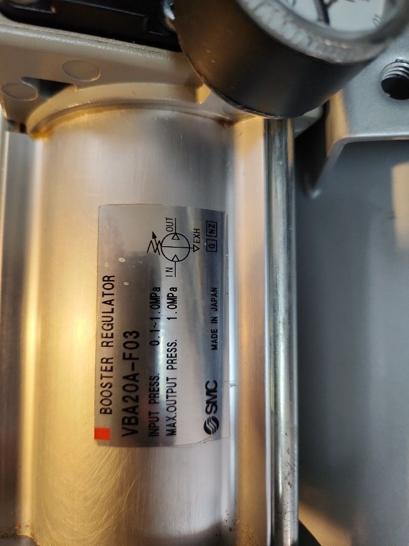 SMC AIR BOOSTER AND BOOSTER TANK VBAT10A VBA20A FESTO AIR BOOSTER TANK ...